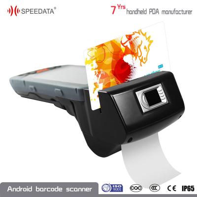 China 4500mah Battery Industrial Pda Handheld Smart Card Portable Data Collection Terminal for sale
