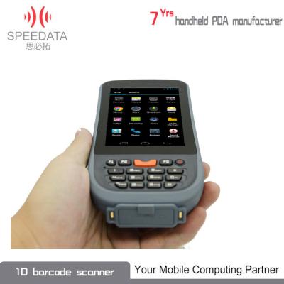 China Grey PDA Intelligent Bluetooth Thermal Printer Hand Held IP65 3C ROHS for sale