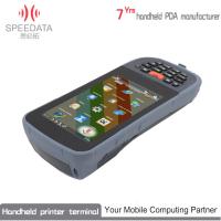 China Grey Industrial Mobile Thermal Printer Wifi Thermal Printer 4500mah Battery for sale