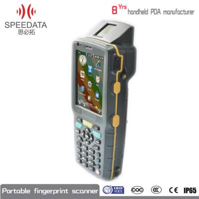 China Dustproof GPRS Biometric Fingerprint Scanner Printer In Android 4.0 for sale