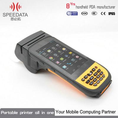 China Wireless All In One PDA Thermal Printer Bluetooth Wifi 3G Sim Card Modules for sale