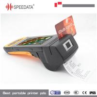 China 2D Bar Code PDA Thermal Printer Handheld Label Printer 512MB Memory for sale