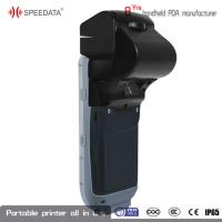 China Mobile Handheld PDA Thermal Printer With Wifi Bluetooth GPRS GPS for Railway ticket for sale