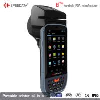 China Mobile Handheld PDA Thermal Printer With Wifi Bluetooth GPRS GPS for Railway ticket for sale