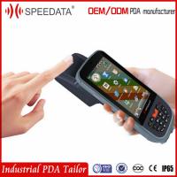 China 3G WIFI GPRS Chip Card Handheld Rfid Reader Writer With USB Fingerprint Scanner for sale