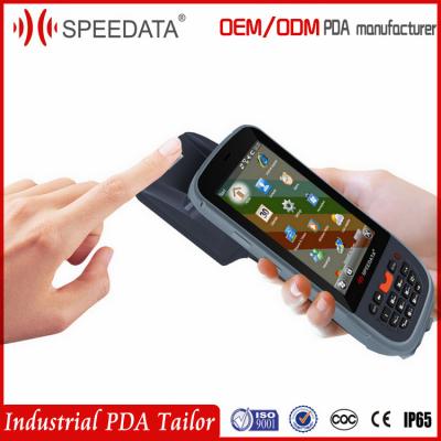 China 3G WIFI GPRS Chip Card Handheld Rfid Reader Writer With USB Fingerprint Scanner for sale