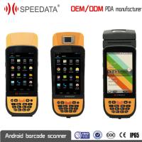 China 4G LTE Android 5.1 Lf Hf UHF RFID Card Reader Industrial PDA 13.56Mhz And 900Mhz for sale