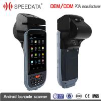 China Black Android Fingerprint Scanner Portable Data Collection Device for sale