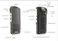 China Honeywell N43 1D Rugged Android Barcode Scanner NFC Portable with USB RS232 for sale