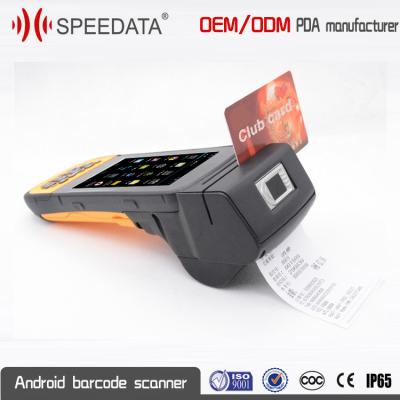 China Magnetic Card Rugged Industrial Pda Android OS 5.1 1gb Ram 8gb Rom Vip Card Reader for sale