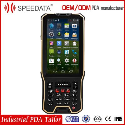 China Dual Sim Card Wireless android Handheld Terminal Pda Data Collector with Portable 2D Barcode Scanner Nfc Reader for sale