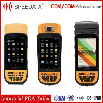 China Wireless Android Fingerprint Scanner With Gps Gprs / Waterproof PDA Scanner Device for sale