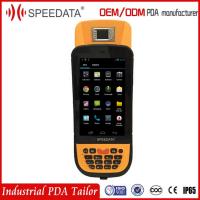 China Wireless Android Fingerprint Scanner With Gps Gprs / Waterproof PDA Scanner Device for sale