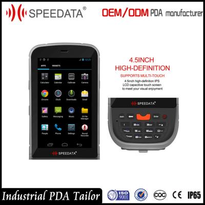 China Wearable Smartphone Android Barcode Scanners Handheld PDA GPRS for sale