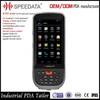 China Wearable Smartphone Android Barcode Scanners Handheld PDA GPRS for sale