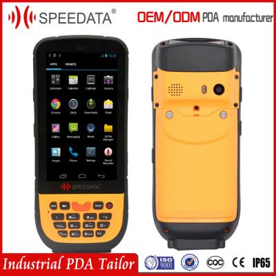 China Wireless Nfc Handheld Rfid Reader Mobile Androd Os With 4.5 Lcd Display for sale