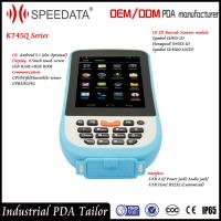 China WIFI GPS GPRS Phone Feature Industrial PDA Handheld Device ISO9001 for sale