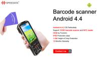 China RFID Wireless Handheld Barcode Scanner Android 1GB RAM + 8GB ROM for sale