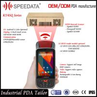 China Hand held LF RFID Reader Writer with 125Khz Modules and Symbol Barcode Scanner for sale
