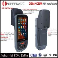 China Hand held LF RFID Reader Writer with 125Khz Modules and Symbol Barcode Scanner for sale