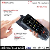 China Biometrics Fingerprint Scanner with Long Range UHF RFID Reader and Barcode Scanner for sale