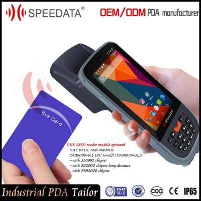 China Rugged Mobile PDA Android Rfid Handheld Readers with 900Mhz Modules for sale