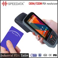 China Wifi 4G GPS Android 5.1 Magnetic UHF Rfid Reader Mobile with 2D Barcode Scanner for sale