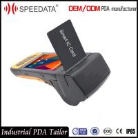 China 4G PDA Thermal Printer Built in Wireless Barcode Scanner for Club Card for sale