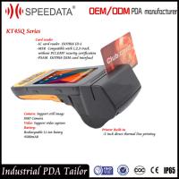 China 4G PDA Thermal Printer Built in Wireless Barcode Scanner for Club Card for sale