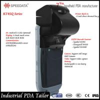 China 4G PDA Thermal Printer Built in Wireless Barcode Scanner for Club Card for sale