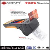China 4G LTE Handheld Mobile Handheld Device with Biometrics Fingerprint Reader Printer for sale