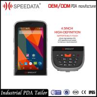 China 4G LTE Handheld PDA Devices , Portable Data Collection Terminal with NFC Reader for sale