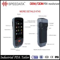 China 4G LTE Handheld PDA Devices , Portable Data Collection Terminal with NFC Reader for sale