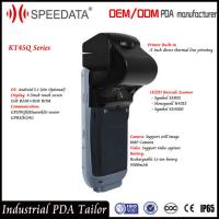 China Wifi GSM Rugged Barcode Scanner for Android Chip Card , 8MP Camera for sale
