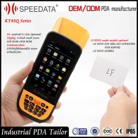 China Dual Sim Card Android Handheld Smart Card Reader PDA LF Rfid Mobile Reader 125Khz for sale