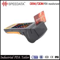 China 4G LTE Mobile Handheld Smart Card Reader PDA Industrial with Portable Thermal Printer for sale