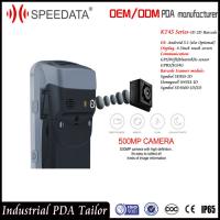 China Industrial Cell Phone Barcode Scanner PDA , Android Barcode Scanners With 8MP Camera for sale