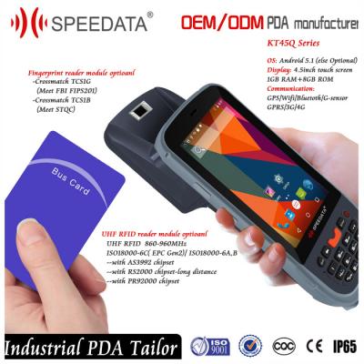 China Long Range UHF RFID Reader Writer Handheld RFID Reader 900mhz with Bluetooth for sale