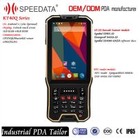 China 2D Handheld Android Barcode Scanner / Industrial Smartphone PDA Mobile Device WIFI 4G for sale