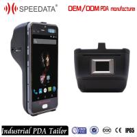 China 4G Industrial Smartphone Rugged Android Mobile Phone PDA with Biometric Device for sale