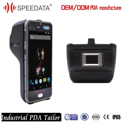 China 4G Industrial Smartphone Rugged Android Mobile Phone PDA with Biometric Device for sale
