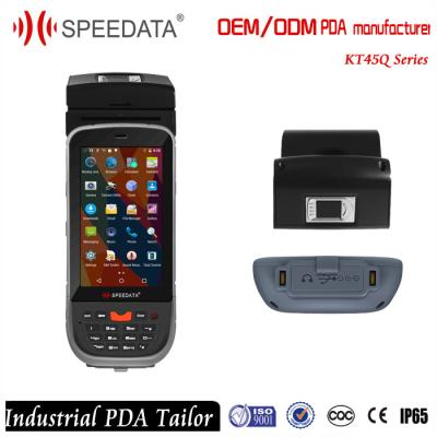 China USB RS232 Bluetooth GPRS Android 5.1 Portable Wireless Handheld Fingerprint Scanner for sale