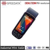 China Handheld Industrial PDA Fingerprint Scanner Reader Printer Android 5.1 KT50 for sale