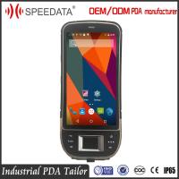 China Handheld Industrial PDA Fingerprint Scanner Reader Printer Android 5.1 KT50 for sale