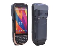 China Portable PDA Thermal Printer , 1D 2D Handheld Barcode Scanner Android With Display for sale
