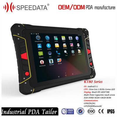 China 4G LTE Outdoor Handheld PDA , Rugged Tablets PC Barcode Scanner for Information Tracking for sale