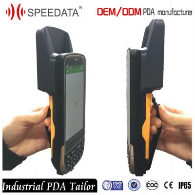China 4G Sim Card 900Mhz Handheld Bluetooth UHF RFID Reader ISO1800-6C EPC Gen2 for sale