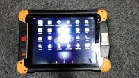 China Handheld Rugged Tablets PC Touch Screen Sunlight Readable Android Mobile Barcode Scanner for sale