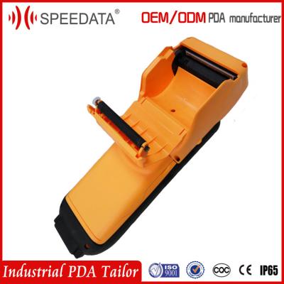 China 5.0 Inch Laser Android Barcode Scanners With Thermal Printer In Unit for sale