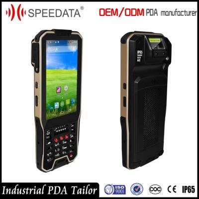 China 4.0 Inch IPS Android Warehouse Portable Data Terminal Magnetic Charging Rugged for sale